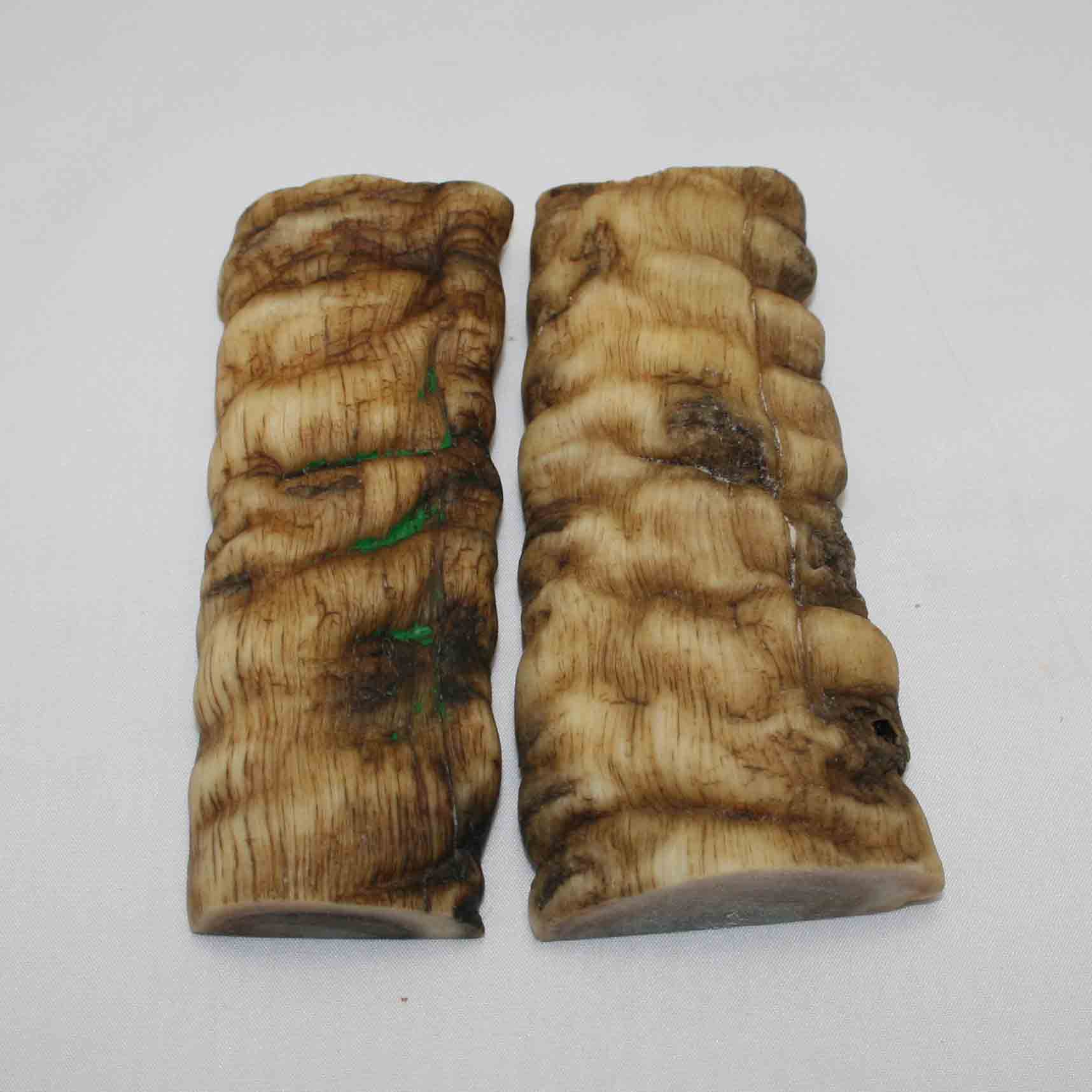 NB901LG19 Merino Ram's Horn Flat Block Scales - Jantz Supply