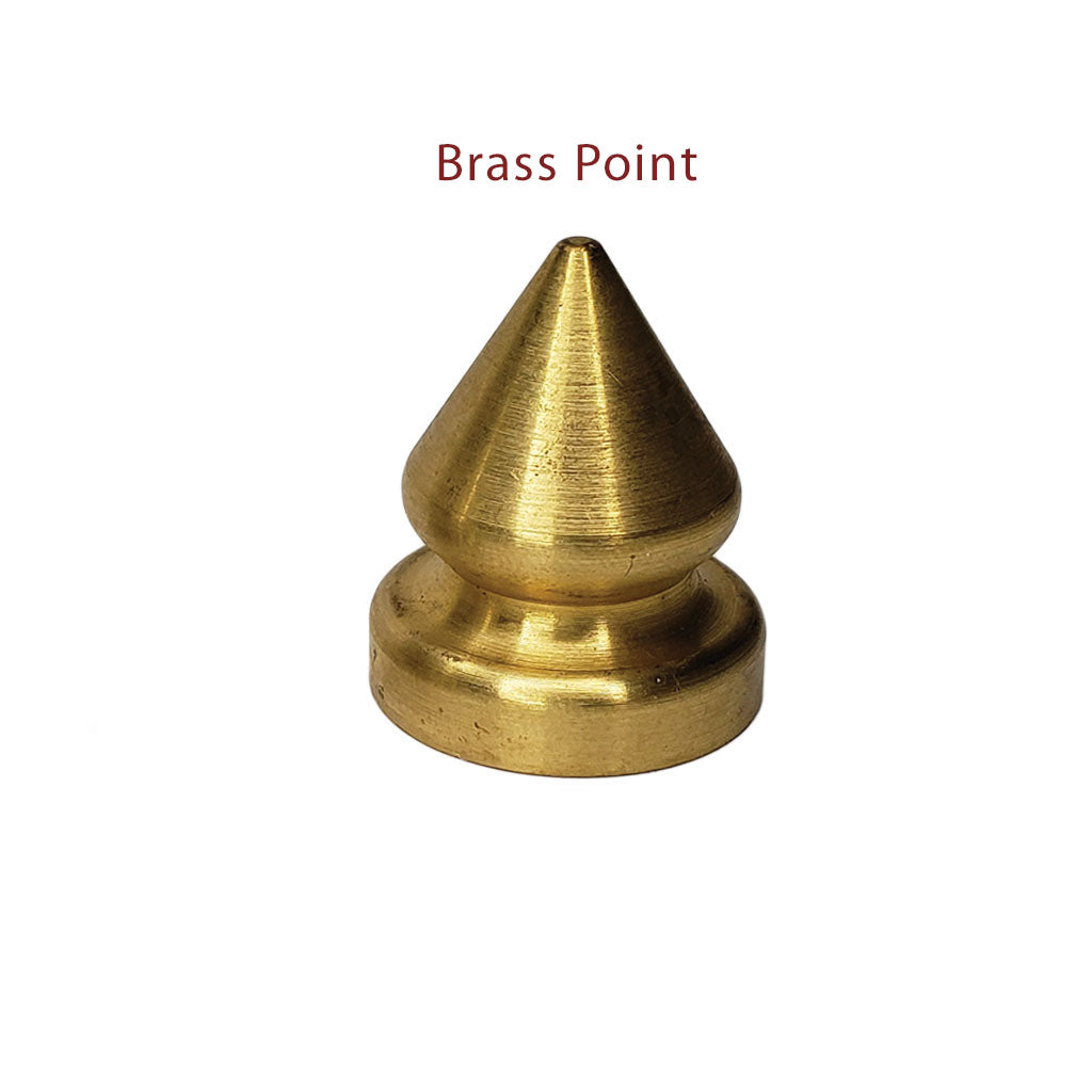 Shaped Pommels (Brass & Nickel Silver) - Jantz Supply